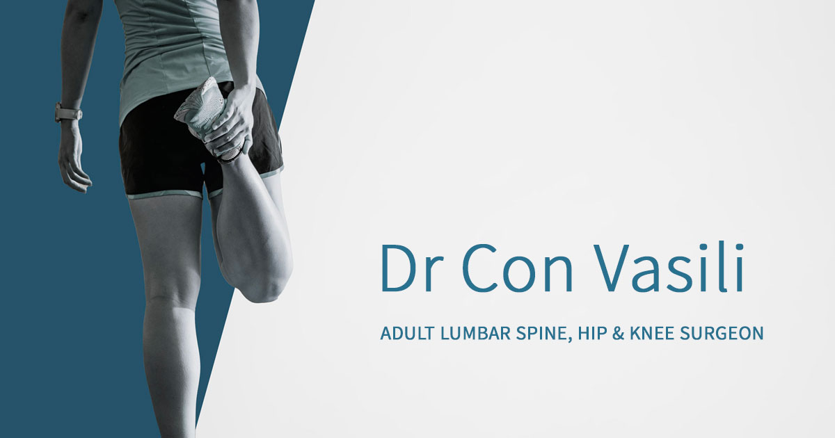Dr Con Vasili | Hip Knee Spine & Trauma Surgeon | Sydney & Dubbo